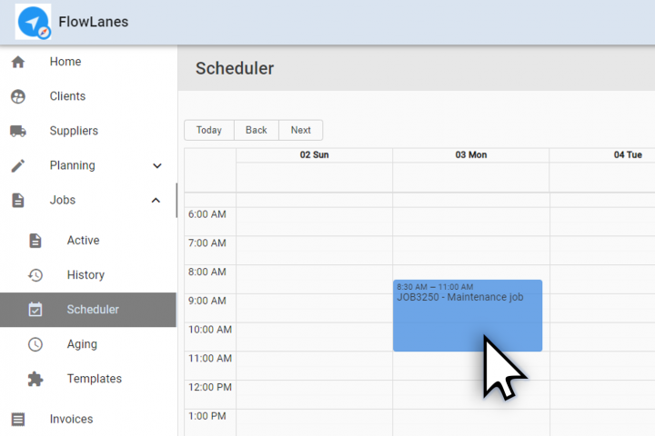 FlowLanes – Operations that flow