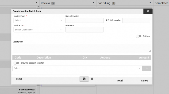 17.1 Adding Invoices – FlowLanes